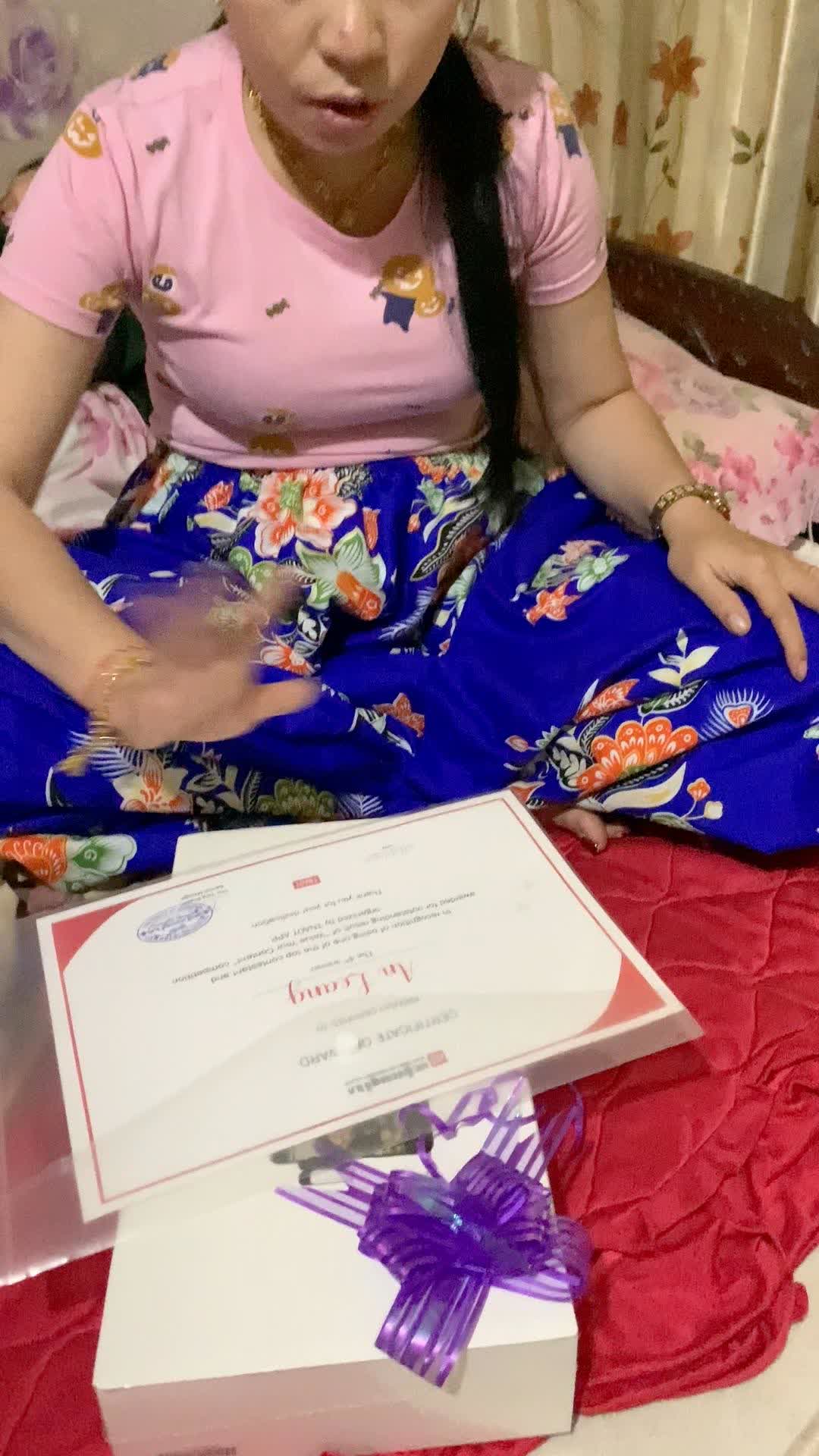 UnBoxing រង្វាន់ពីរ TNAOT APP - TNAOT