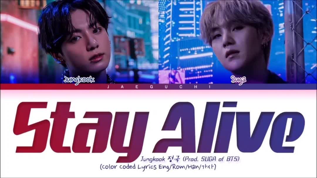 BTS Jungkook "Stay Alive" 🙄💜 - TNAOT
