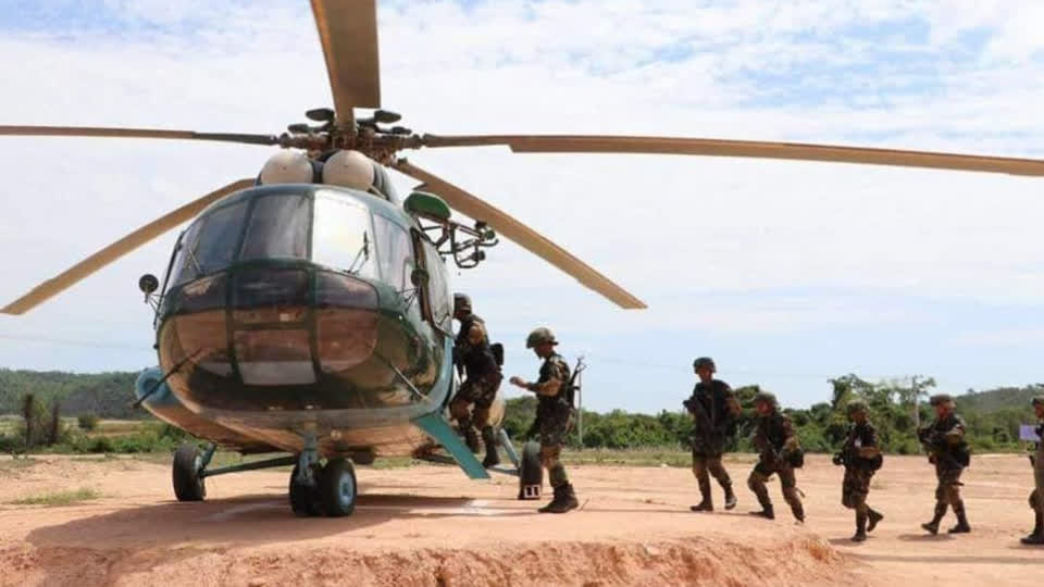 អ្នកនាំពាក្យ៖ សមយុទ្ធជាមួយទ័ពចិន នឹងធ្វើឲ្យទ័ពកម្ពុជា ចេះប្រើសម្ភារៈទំនើបៗ - TNAOT