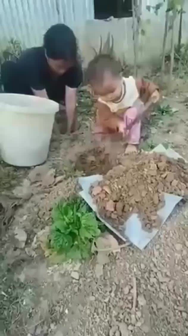 baby working - TNAOT