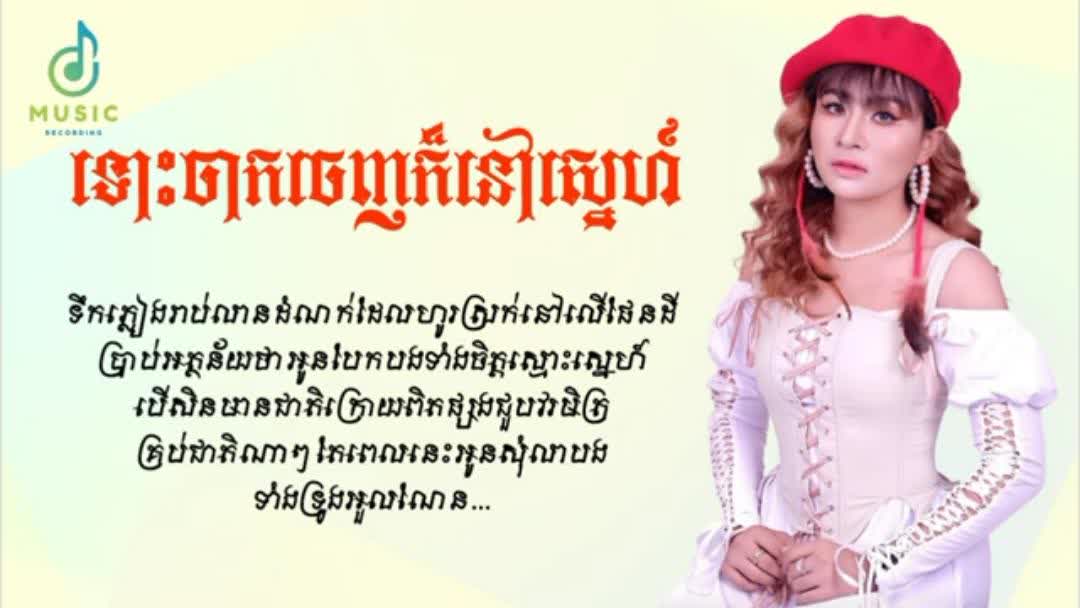 ទោះចាកចេញក៏នៅស្នេហ៍ / ឈីន រតនៈ [Cover] (LYRIC) - TNAOT