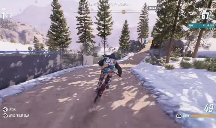 Rider Republic ប្រណាំងកង់ចុះពីលើភ្នំញាក់សាច់😁😂😂😁 - TNAOT