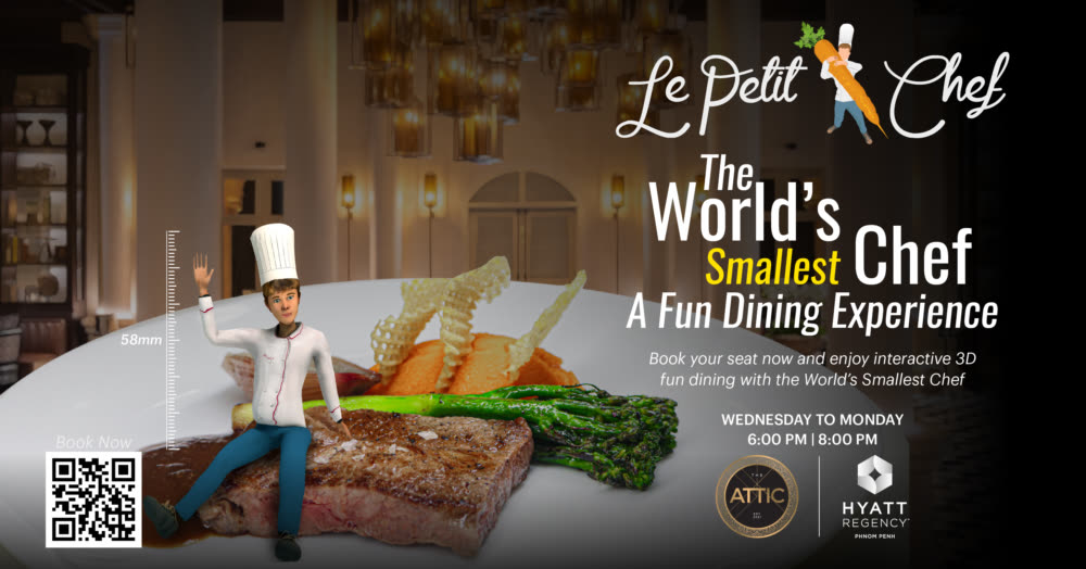 សាកល្បងបទពិសោធន៍ចំអិនម្ហូបអាហារវេទមន្តរបស់ LE PETIT CHEF ...