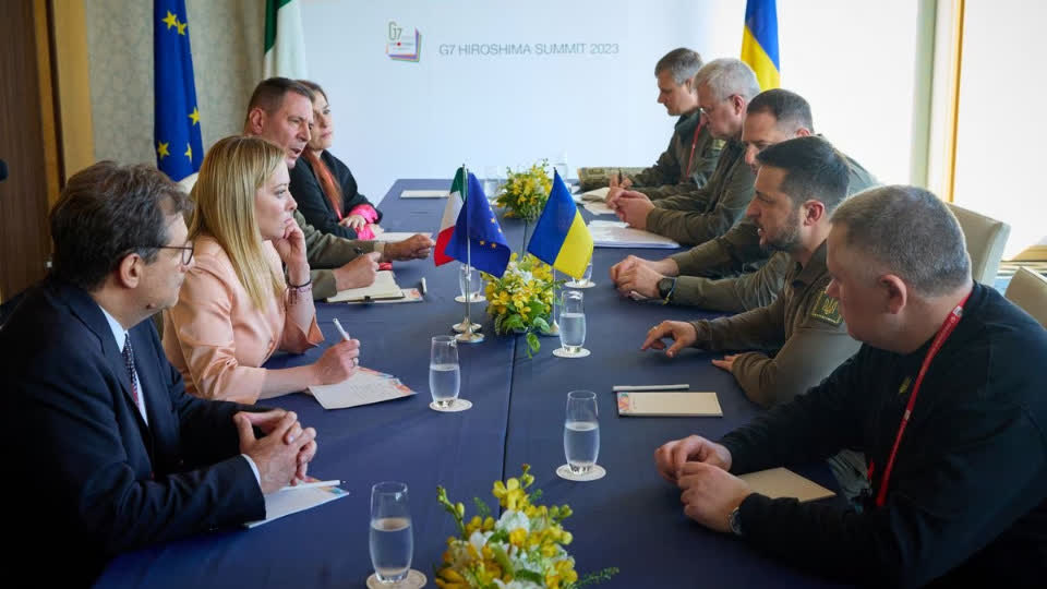 លោកស្រី Meloni នឹងចាកចេញពី G7 មុនមួយថ្ងៃដើម្បីដោះស្រាយវិបត្តិទឹកជំនន់នៅអ៊ីតាលី - TNAOT